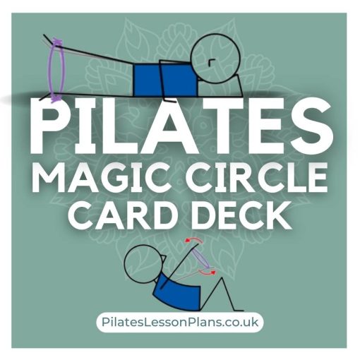 Pilates Magic Circle Card Deck: 50 Exercises with Video Guides